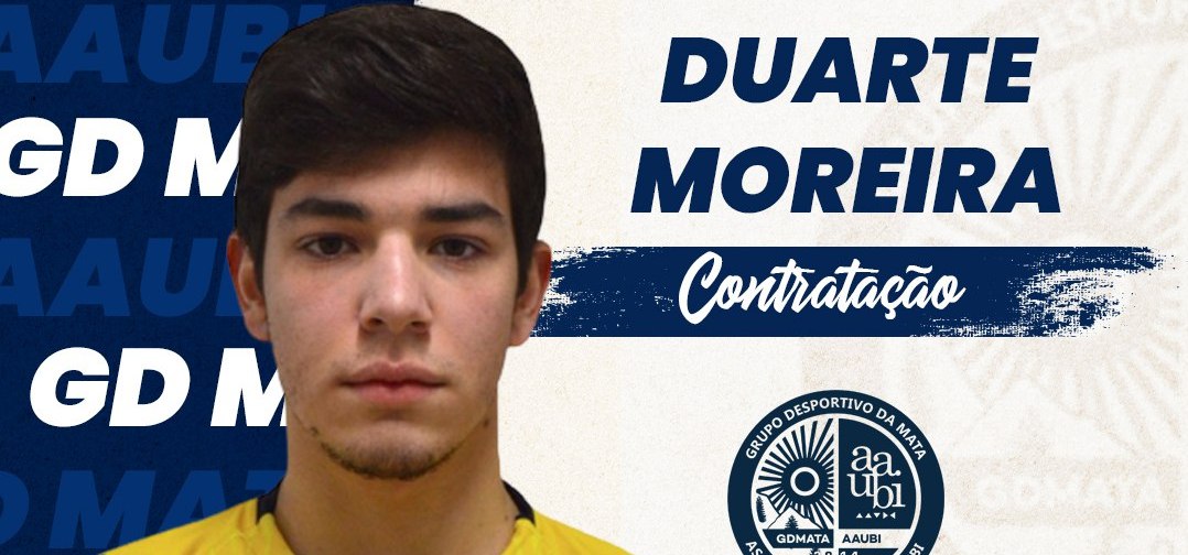 Duarte Moreira é a nova aposta do GD Mata/AAUBI