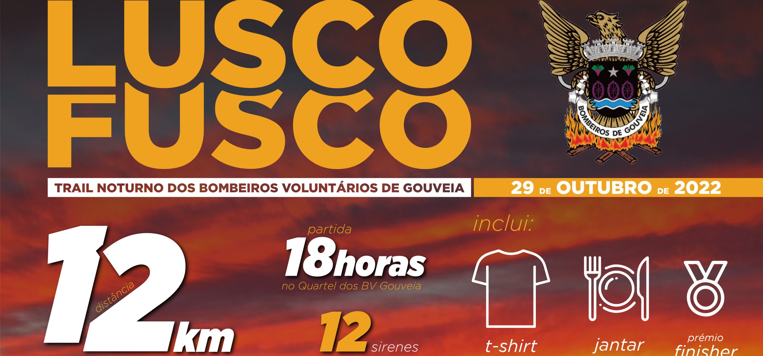Bombeiros de Gouveia organizam trail "Lusco Fusco"
