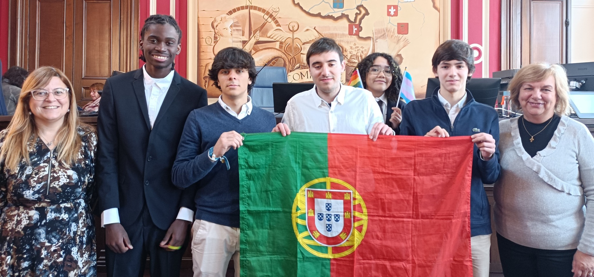 Alunos da Frei Heitor Pinto vencem "Projeto Erasmus+" em França
