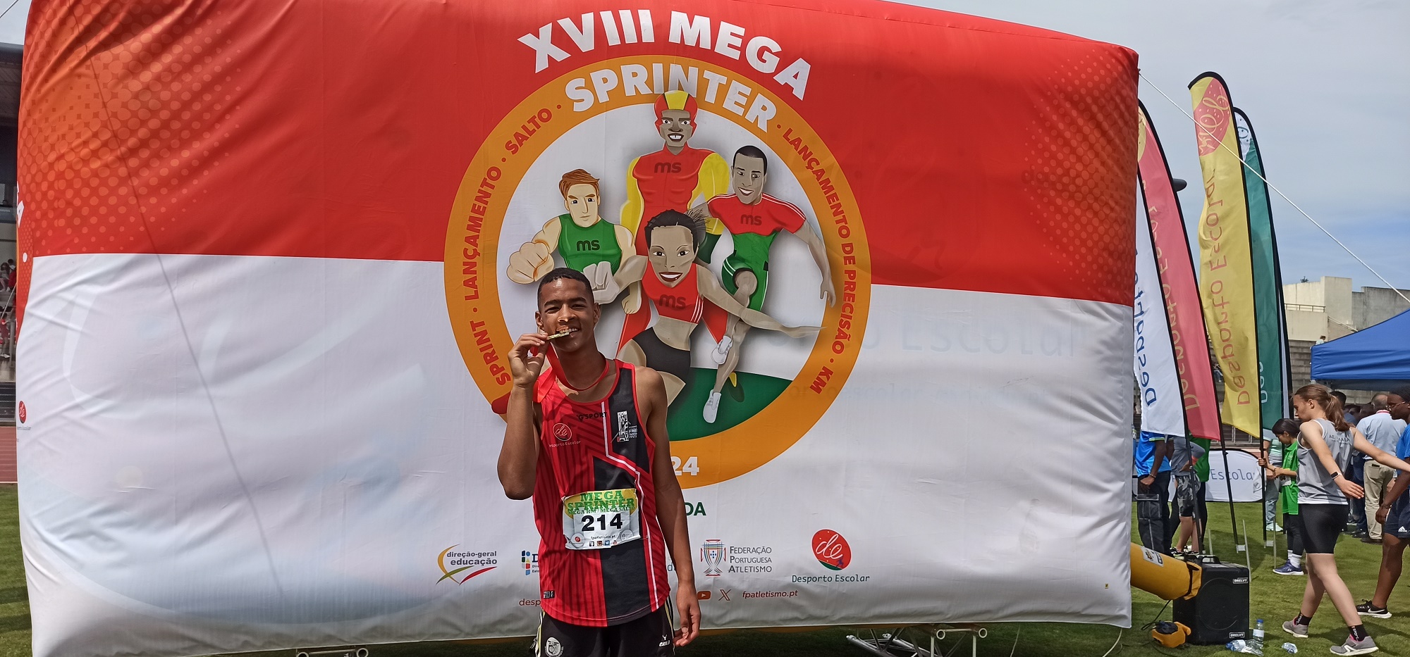 Aluno da EB Paul é Campeão Nacional de Mega Salto