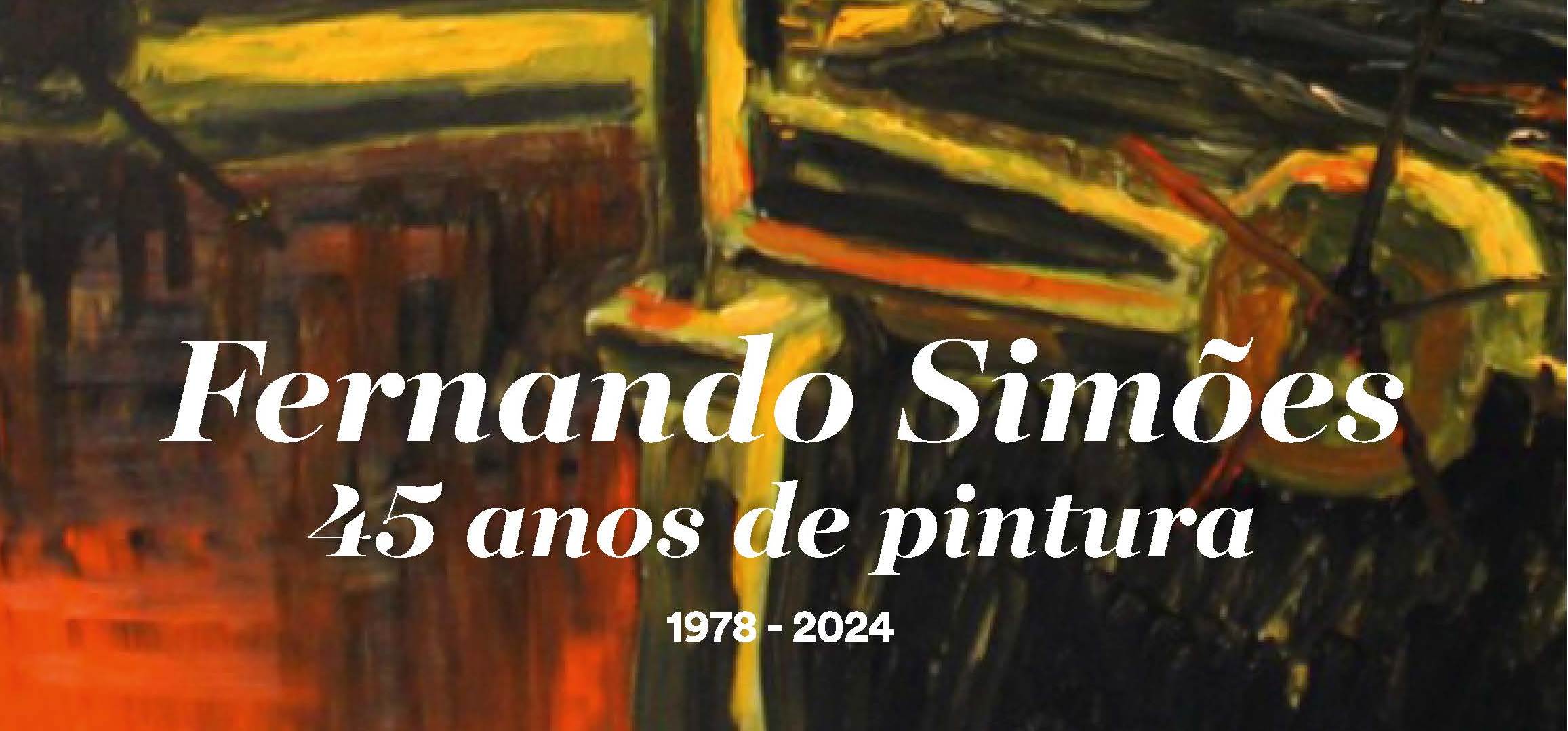 Exposição “Fernando Simões: 45 Anos de Pintura” na galeria António Lopes