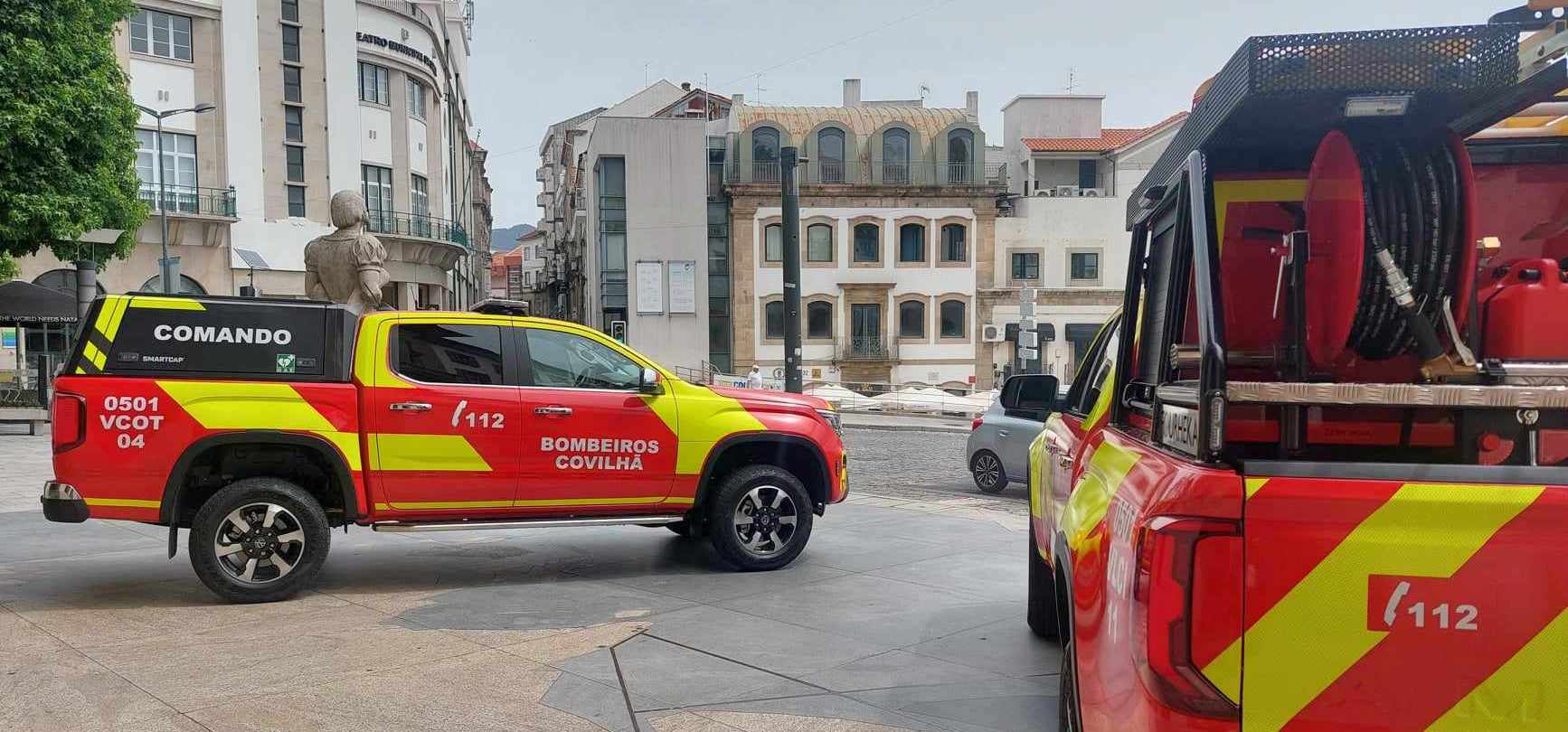 Bombeiros Voluntários da Covilhã têm novas viaturas de combate a ...