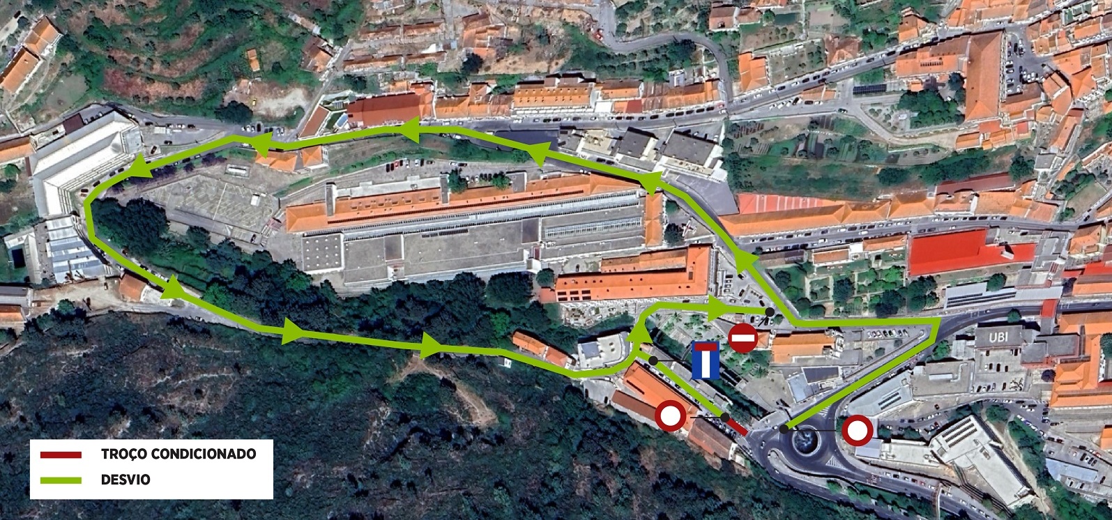 Covilhã: Corte de trânsito na Rua Morais do Convento e na Rua da Fonte ...