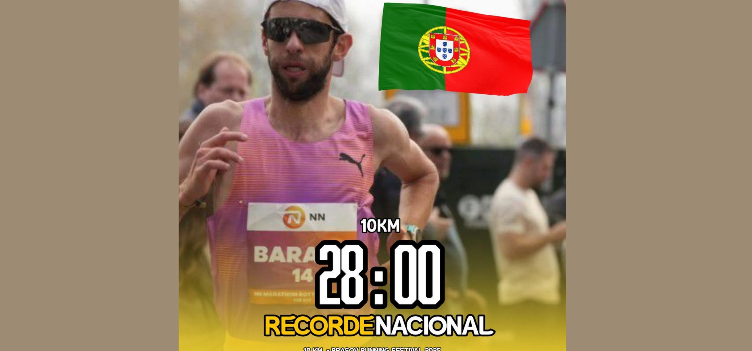 Covilhanense Samuel Barata bate recorde nacional dos 10km