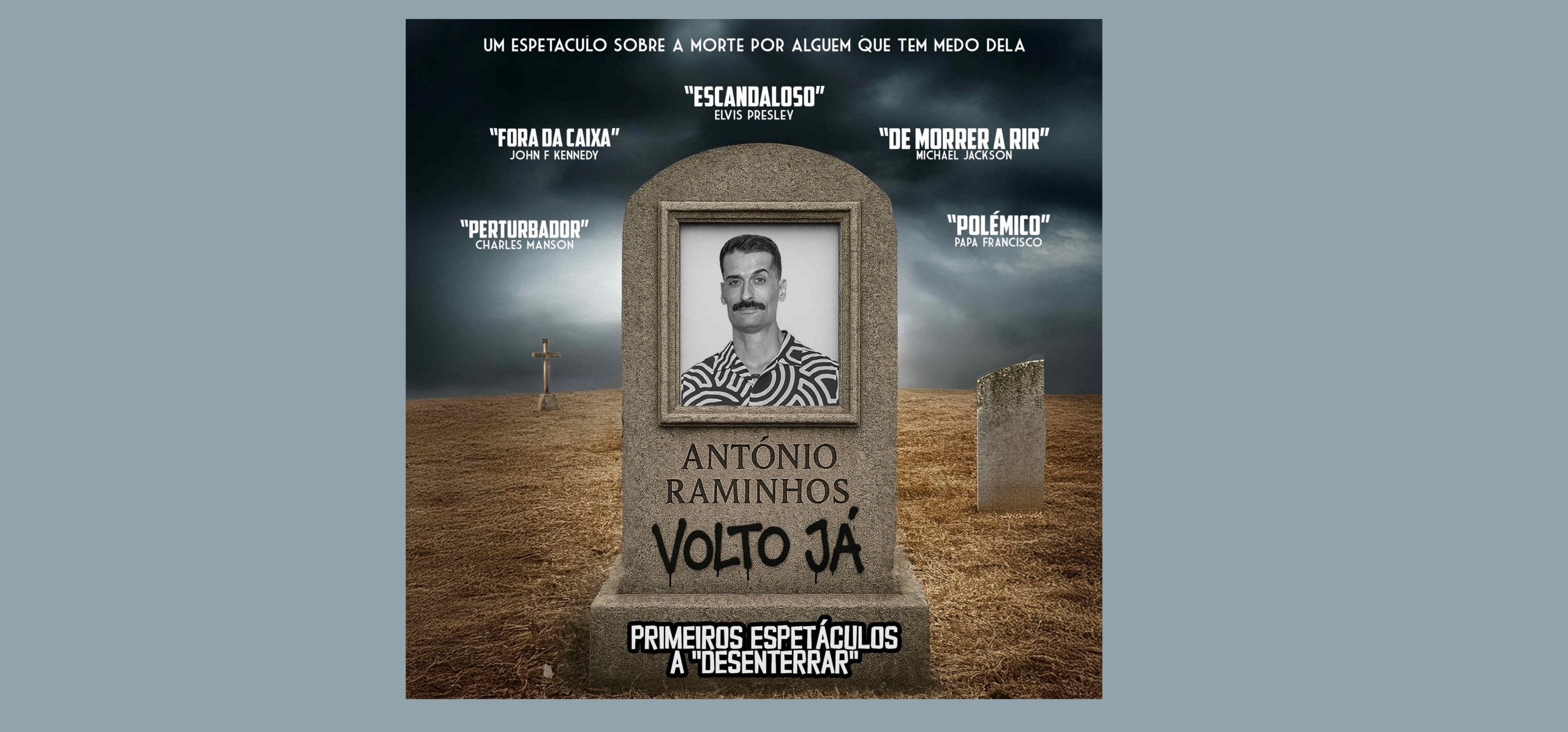António Raminhos com o espetáculo “Volto já” no Tortosendo